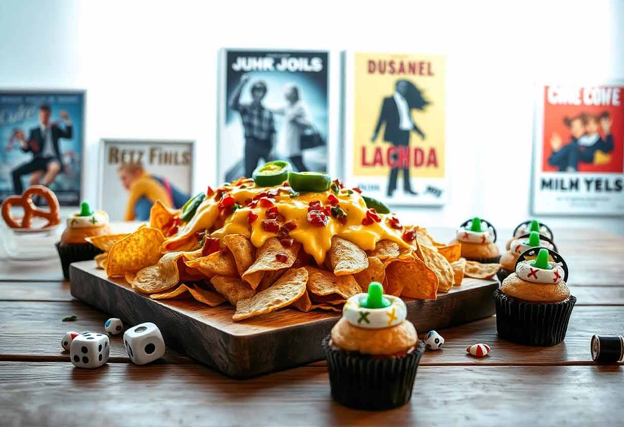 How to Set Up a Themed Game Night Snack Bar 🎲🍿 - Fun Night Games